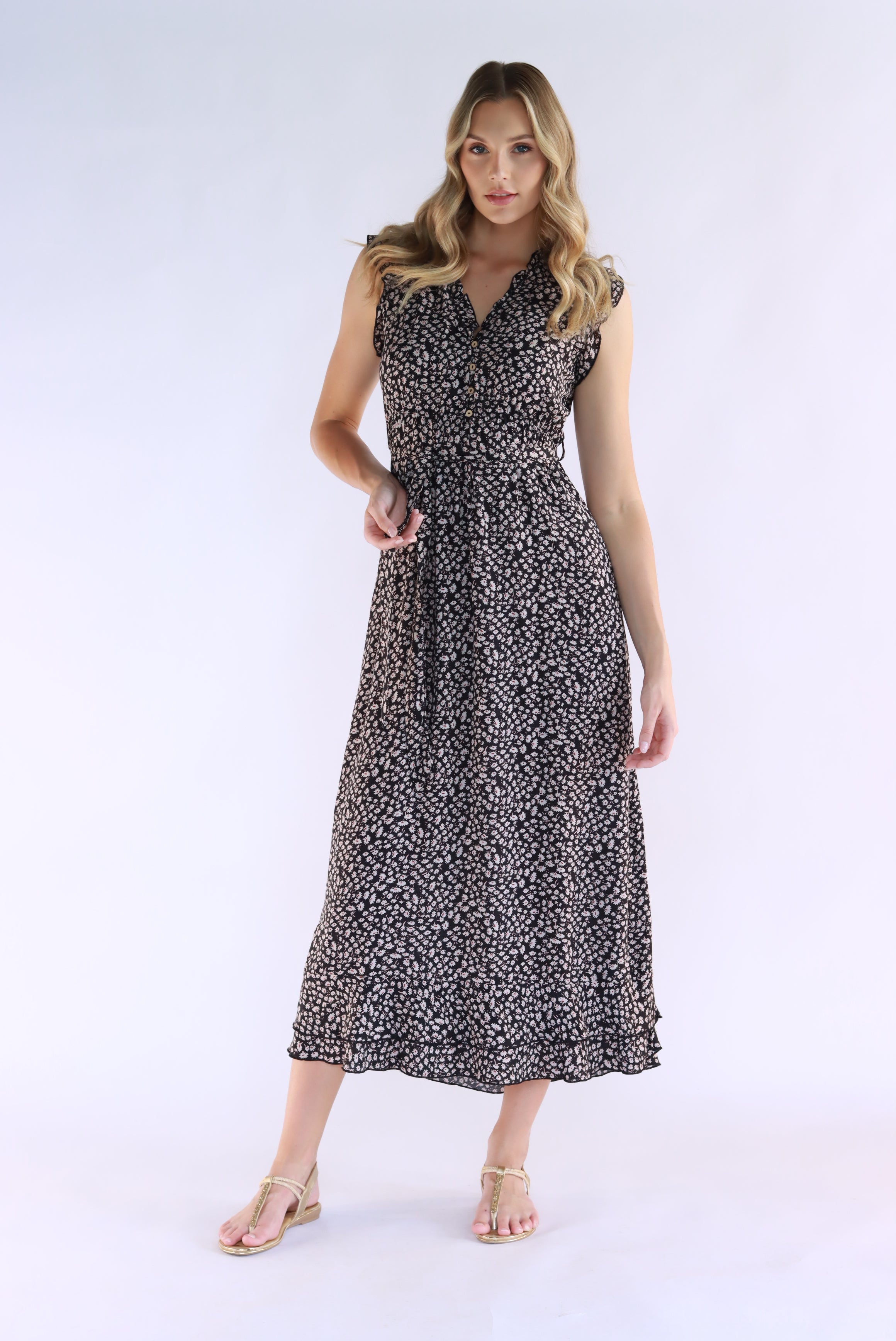Caroline Maxi Dress – WHYTE OAK
